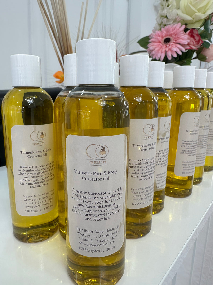 Turmeric Face & Body Corrector Oil – CQ Med Spa